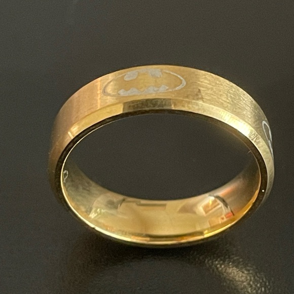 Jewelry | 6mm Gold Batman Ring | Poshmark